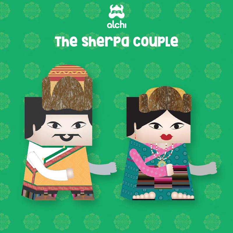 Nepali Paper Toys / Dolls – Traditional Icons by Kazi Studios - Send ...