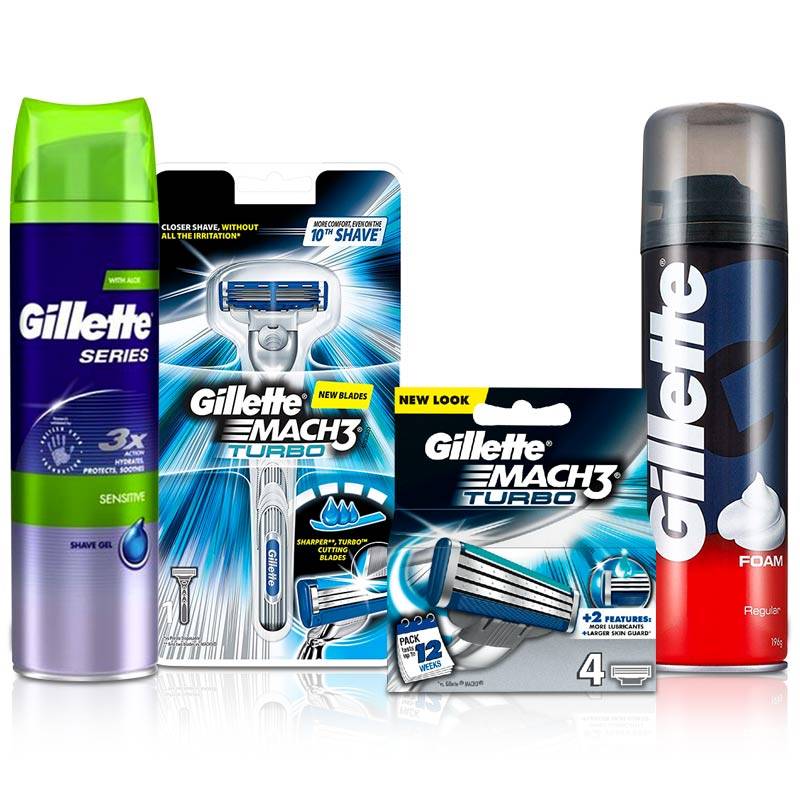 Gillette Package for Men - Send Gifts and Money to Nepal Online from ...