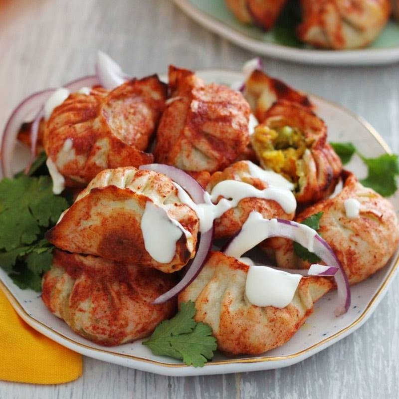 The Street Veg Roasted Momo (BRTMD) - Send Gifts and Money to Nepal ...