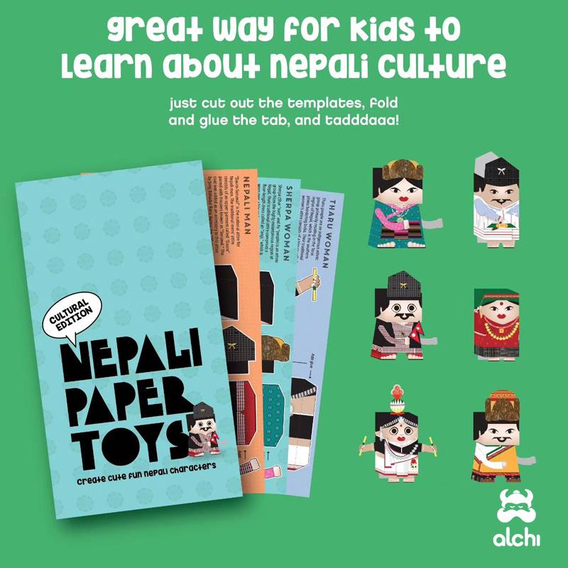 Nepali Paper Toys / Dolls – Traditional Icons by Kazi Studios - Send ...